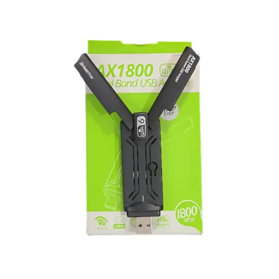USB Wi-Fi Adapter | AX1800 Dual Band Wi-Fi 6 USB Adapter